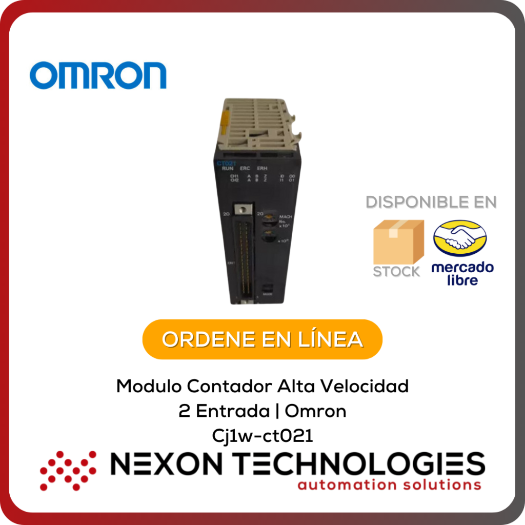 Modulo Contador Alta Velocidad 2 Entrada | Omron Cj1w-ct021 – Nexon ...