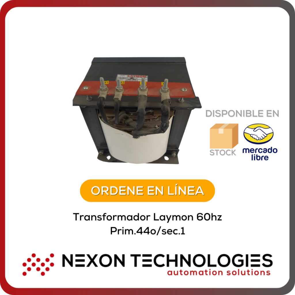 Transformador Laymon 60hz Prim.44o/sec.1 – Nexon Technologies